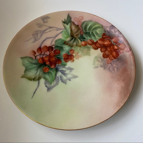 Thomas/Bavaria | Other | Vintage Thomas Plate Sevres Bavaria Berries ...